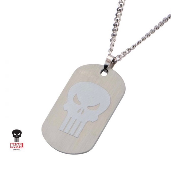 salesone | Accessories | Punisher Dog Tags Necklace | Poshmark